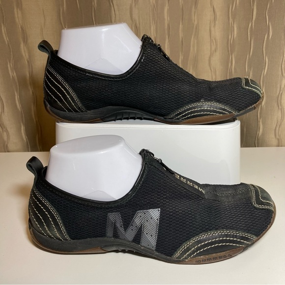 Merrell | Shoes | Merrell Barrado Womens 75 Front Zip Mesh Fabric Trail ...